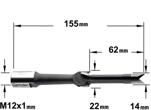 Méches à mortaiser et percer pour défonceuses 166 – Bams!